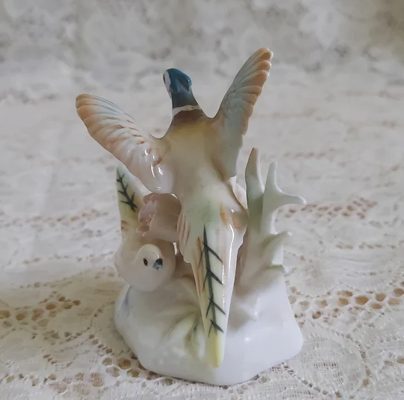 Vintage | Accents | Miniature Pheasant Figurine By Lenwile Ardalt Tiny ...